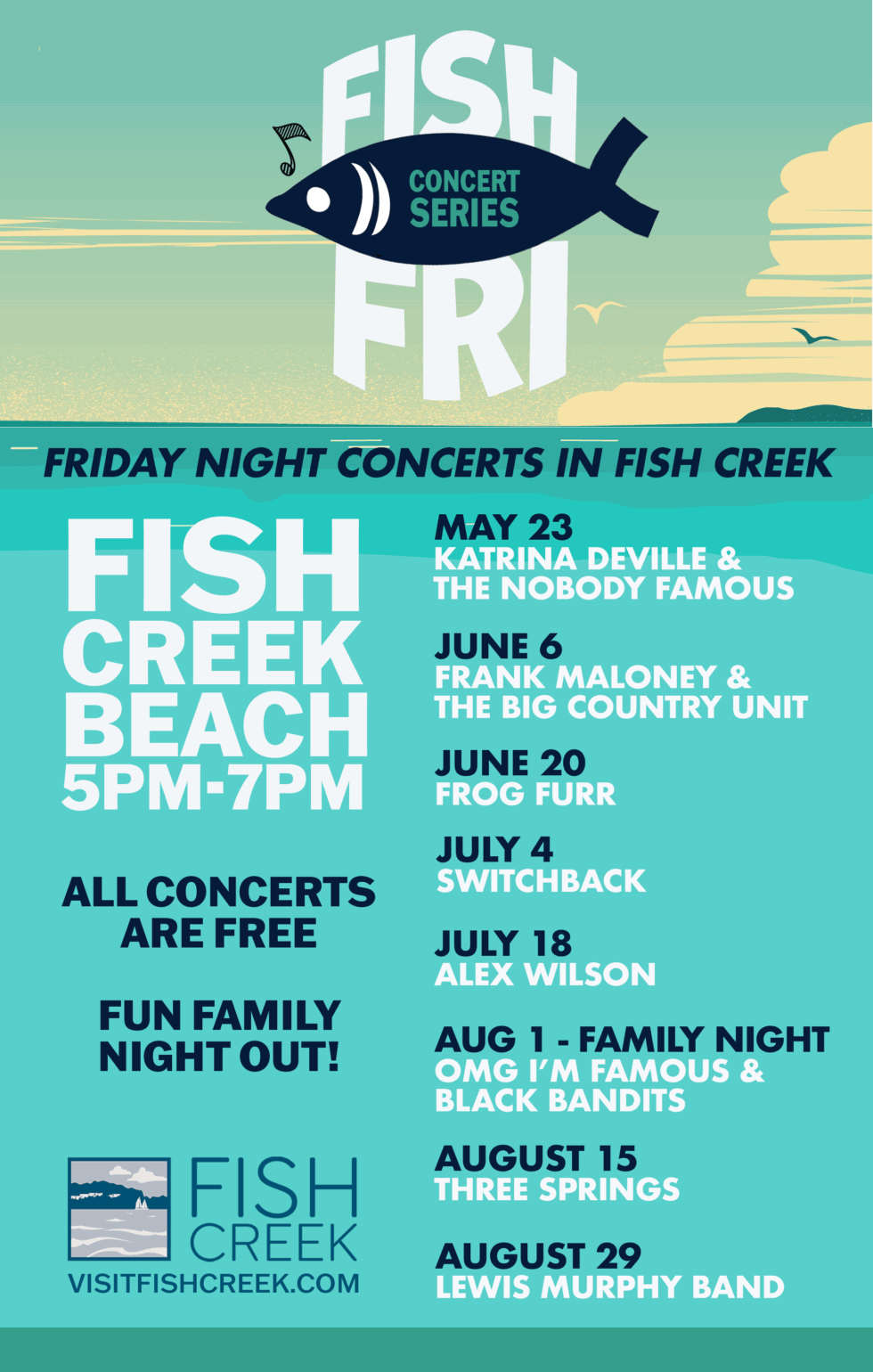 Fish Fri Concert Series - Visit Fish Creek